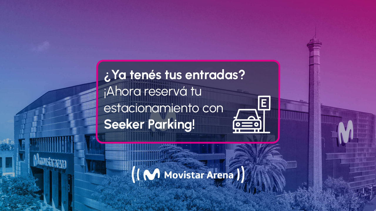 Seeker Parking - Compra tu estacionamiento para el Movistar Arena